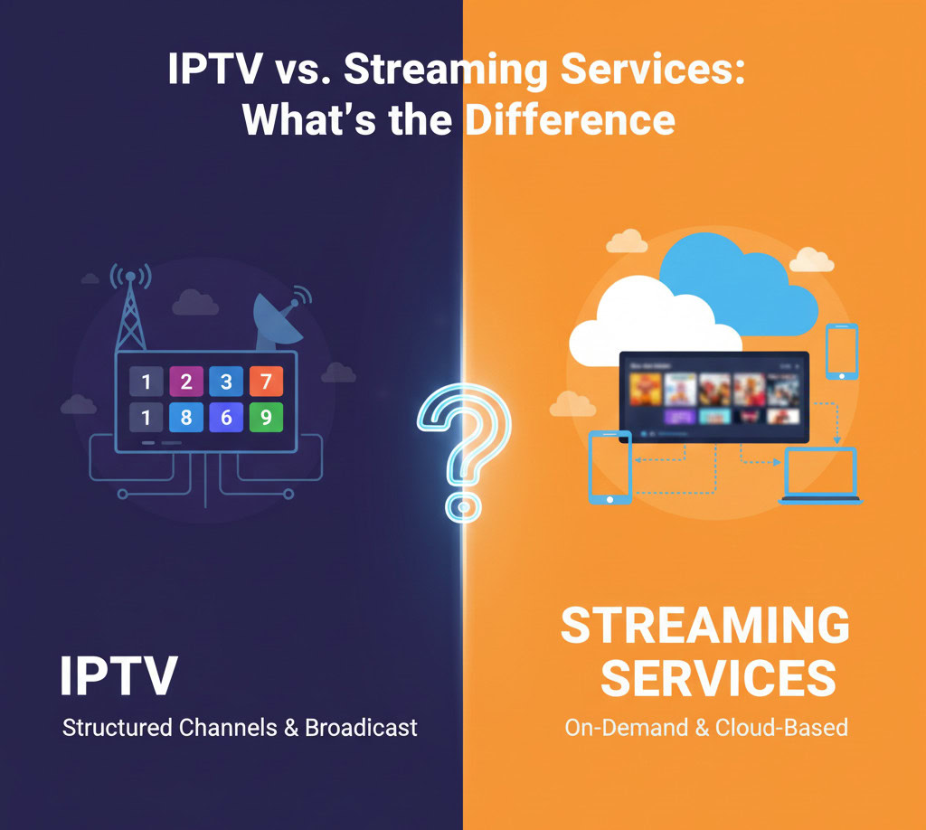 IPTV vs Streaming Services (2025 Guide): Key Differences, Benefits ...
