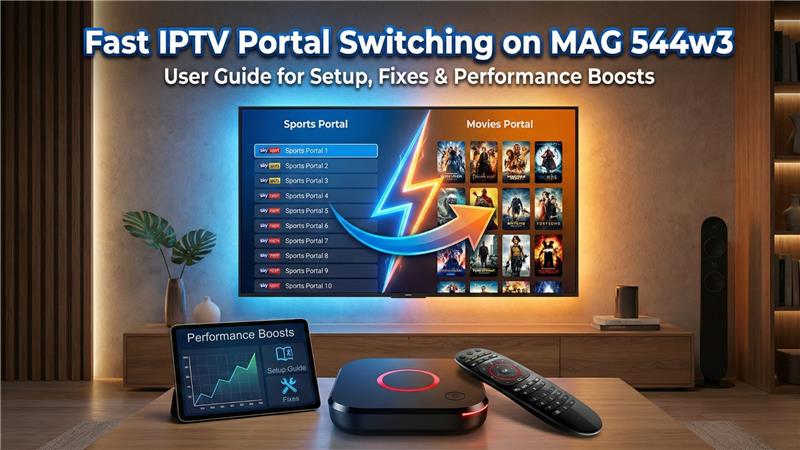 Fast IPTV Portal Switching on MAG 544w3: User Guide for Setup, Fixes ...