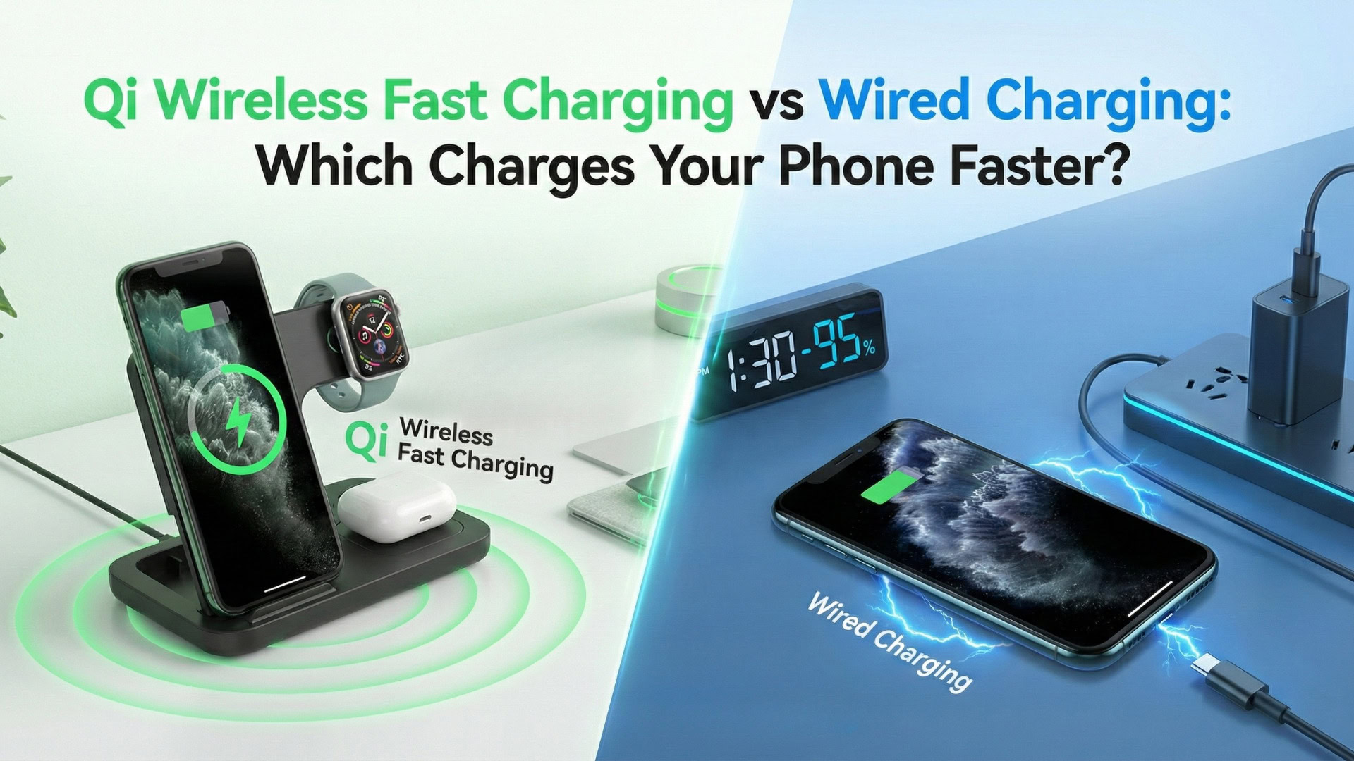 Qi Wireless Fast Charging vs Wired Charging: Which Charges Your Phone ...